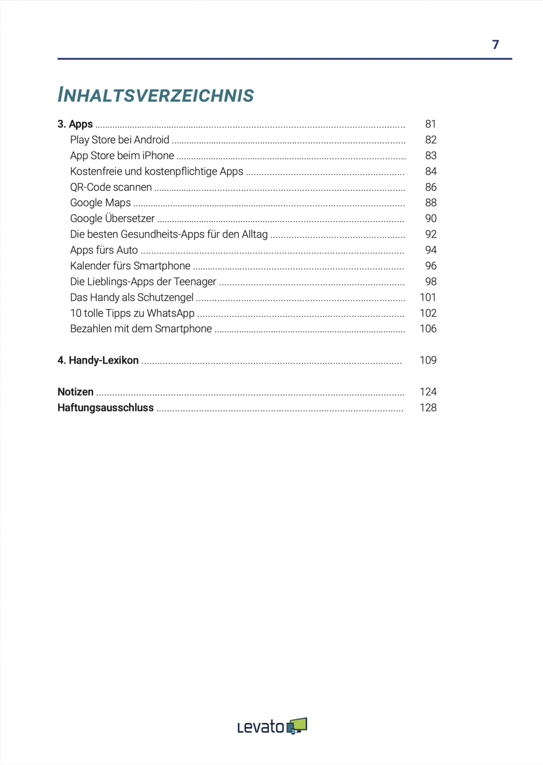 Smartphone-Handbuch | Levato